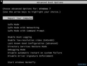 Cách vào và sử dụng Advanced Boot Options sửa lỗi win (vào Safe Mode ...