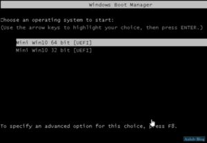 Sửa lỗi BCD, Winload.exe, Winload.efi, Recovery bằng Mini Windows | Anhdv Blog