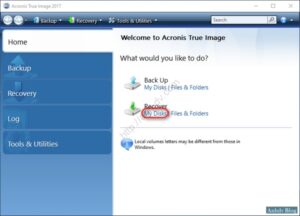 Bung Ghost Windows 10 UEFI với Acronis True Image | Anhdv Blog