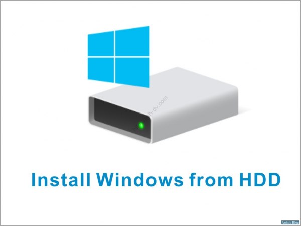 Cài đặt windows từ ổ cứng không cần USB, DVD hay phần mềm | Anhdv Blog