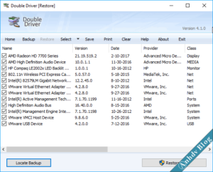 Sao lưu và phục hồi driver máy tính đơn giản với Double Driver | Anhdv Blog