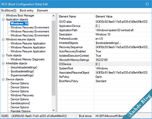 Sửa lỗi màn hình xanh Recovery, winload.exe, winload.efi với BootIce | Anhdv Blog