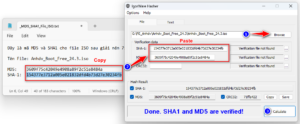 Kiểm tra tính toàn vẹn của file tải về (kiểm tra mã hash CRC, MD5, SHA-1) | Anhdv Blog