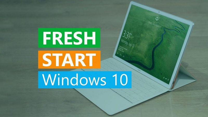 Sử dụng Fresh Start trên Windows 10 để làm mới và sửa lỗi Windows ...